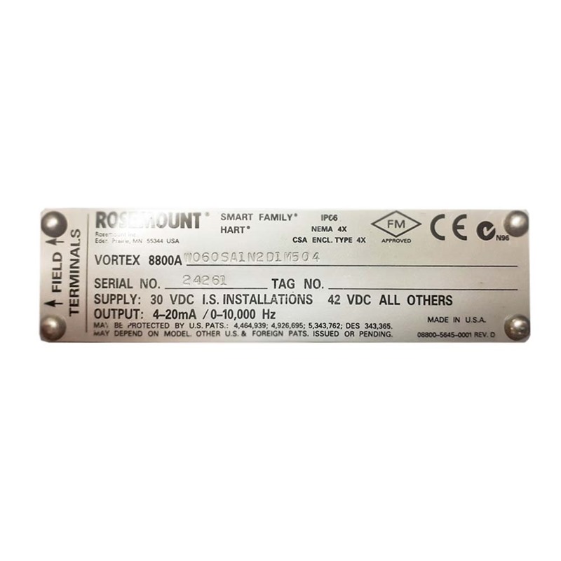 خرید و قیمت فلومتر روزمونت (مدل ورتکس 8800A) | ابزارفایندر