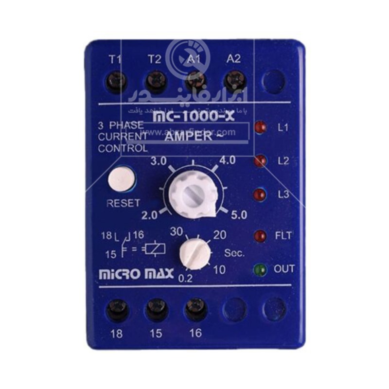 خرید و قیمت رله کنترل بار میکرومکس مدل MC-1000 | ابزارفایندر