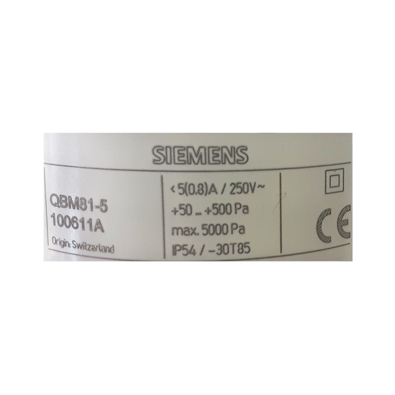 خرید و قیمت سوئیچ اختلاف فشار زیمنس (مدل QBM81-5) | ابزارفایندر